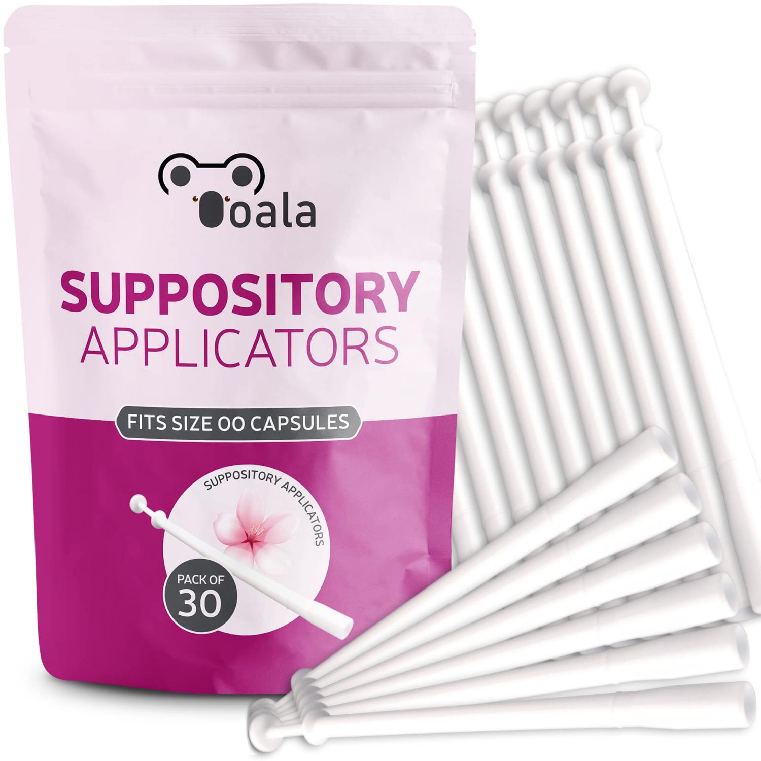 Ooala Disposable Vaginal Suppository Applicators (30-Pack) | Fits Most ...