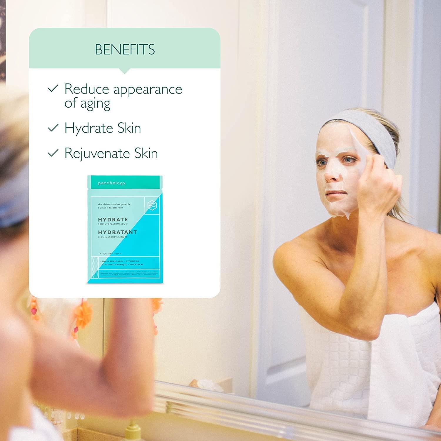 Patchology Facial Sheet Masks - Men & Women | Brightening, Moisturizing ...