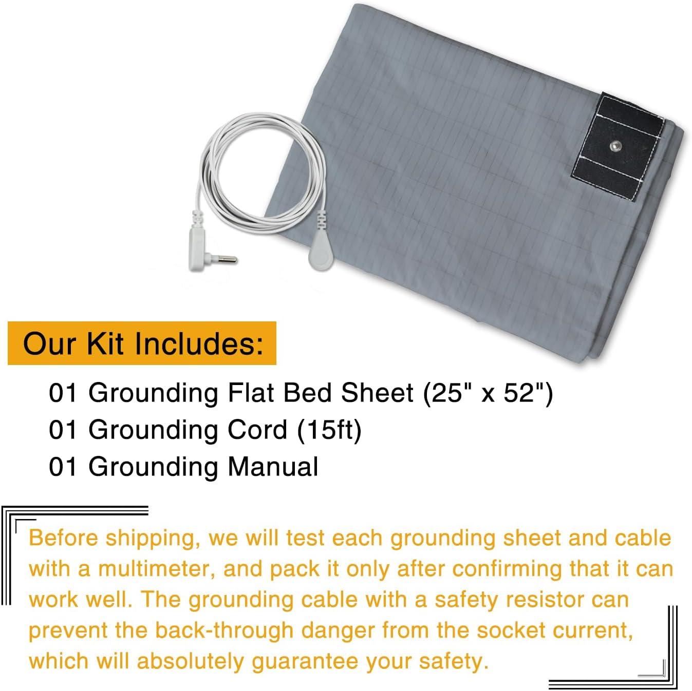 Grounding Sheet Therapy Grounding Sheet with Grounding Conductive Cord ...