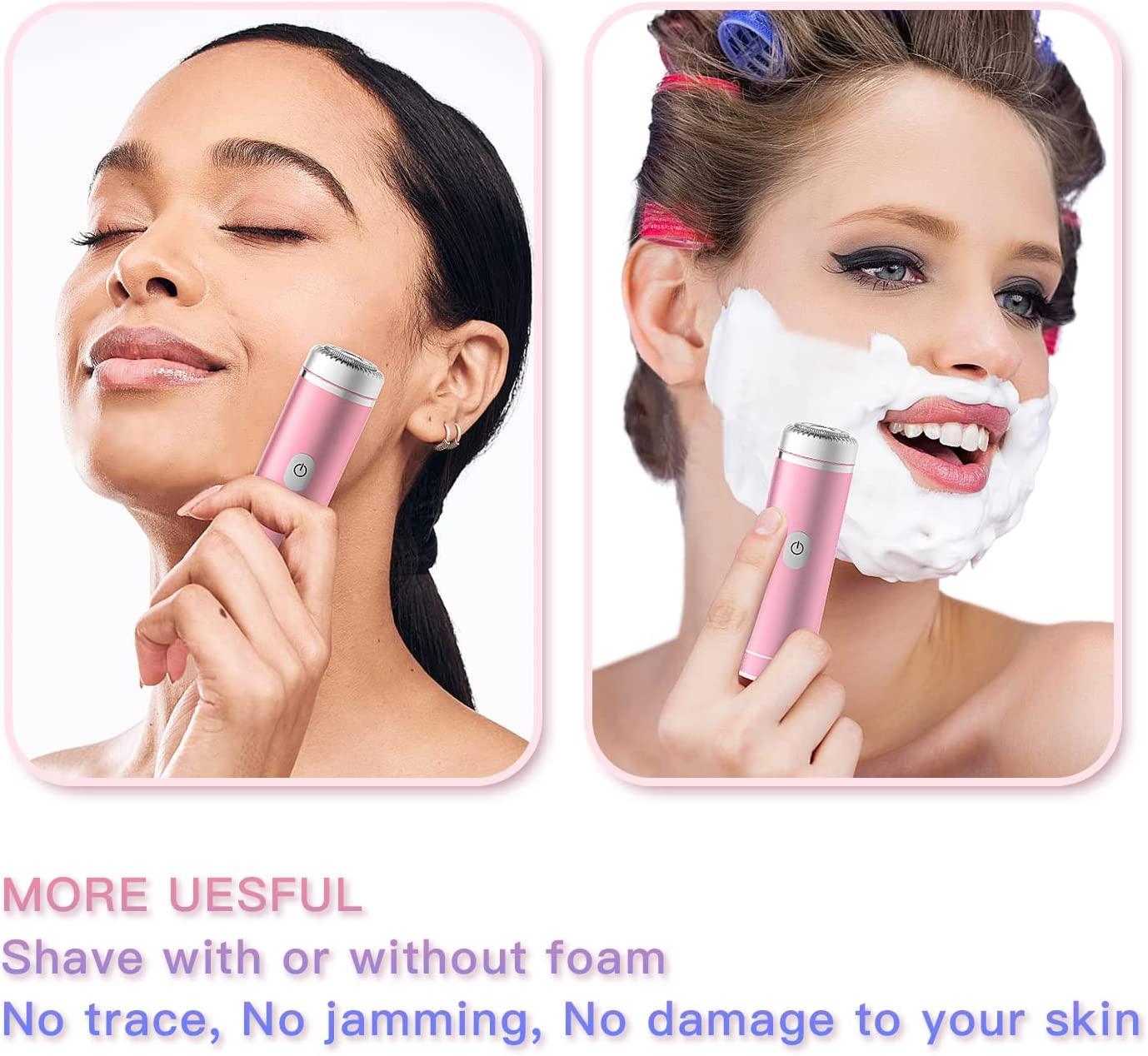 Painless & Wireless Electric Facial Hair Remover for Women ...