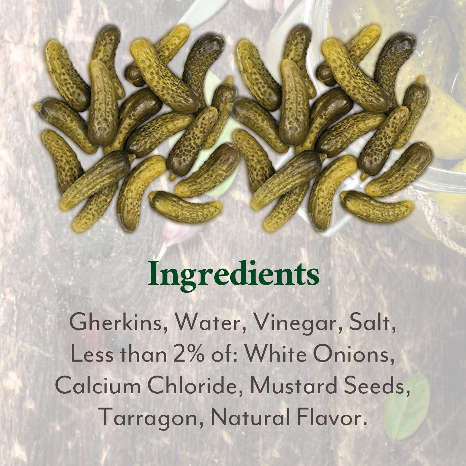 Roland Foods Premium Small Cornichons 4.1-Liter Can - Specialty ...