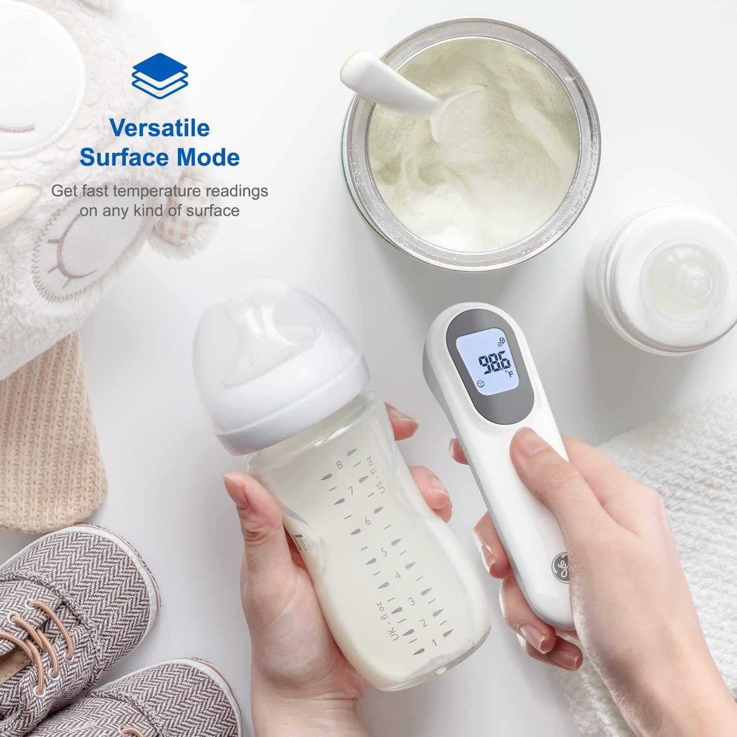 GE No-Touch Digital Forehead Thermometer for Adults, Kids, Babies | Non ...