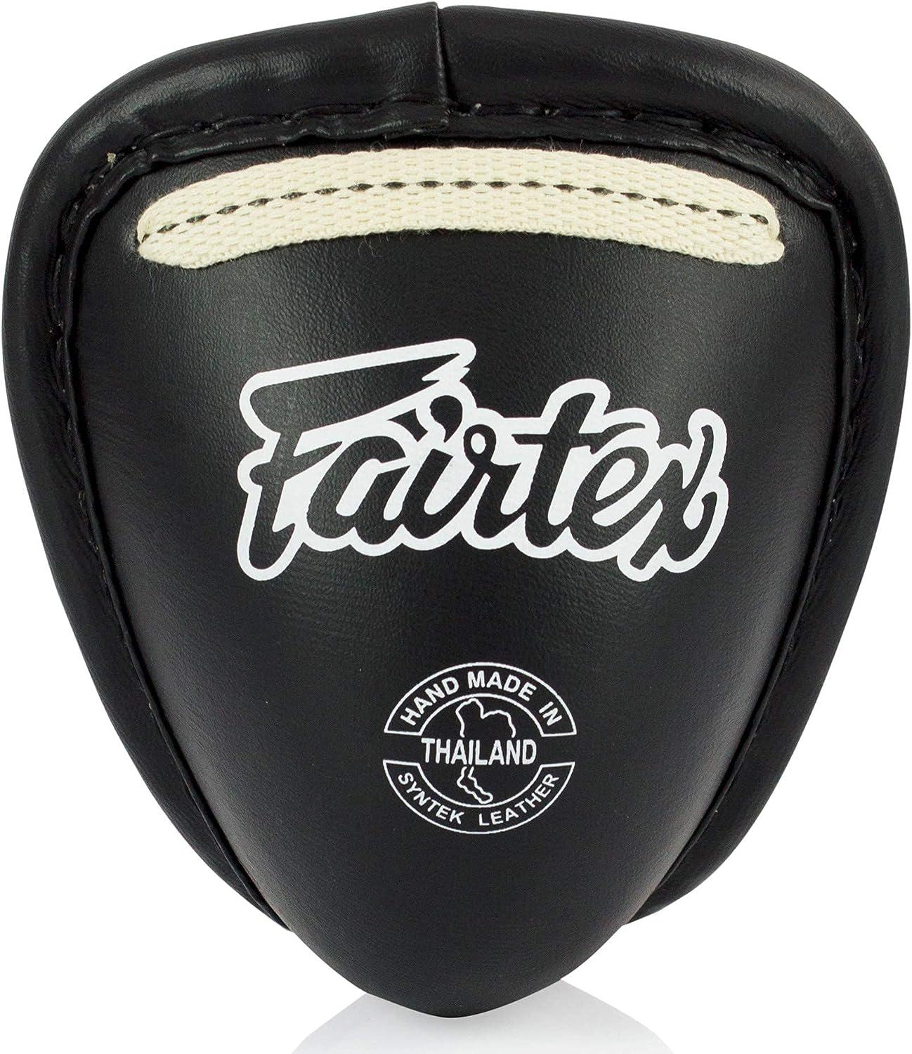 Fairtex GC2 Muay Thai Steel Cup - Medium Black for Kick Boxing, MMA ...