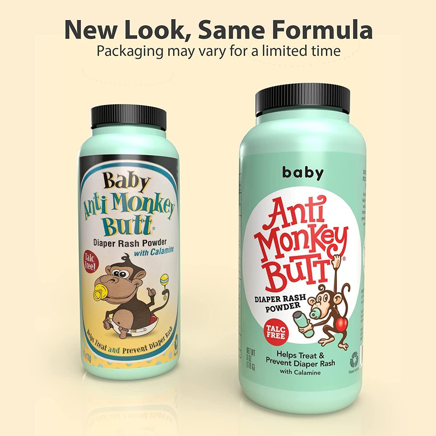 Anti Monkey Butt Baby Powder with Calamine | Prevents Diaper Rash ...