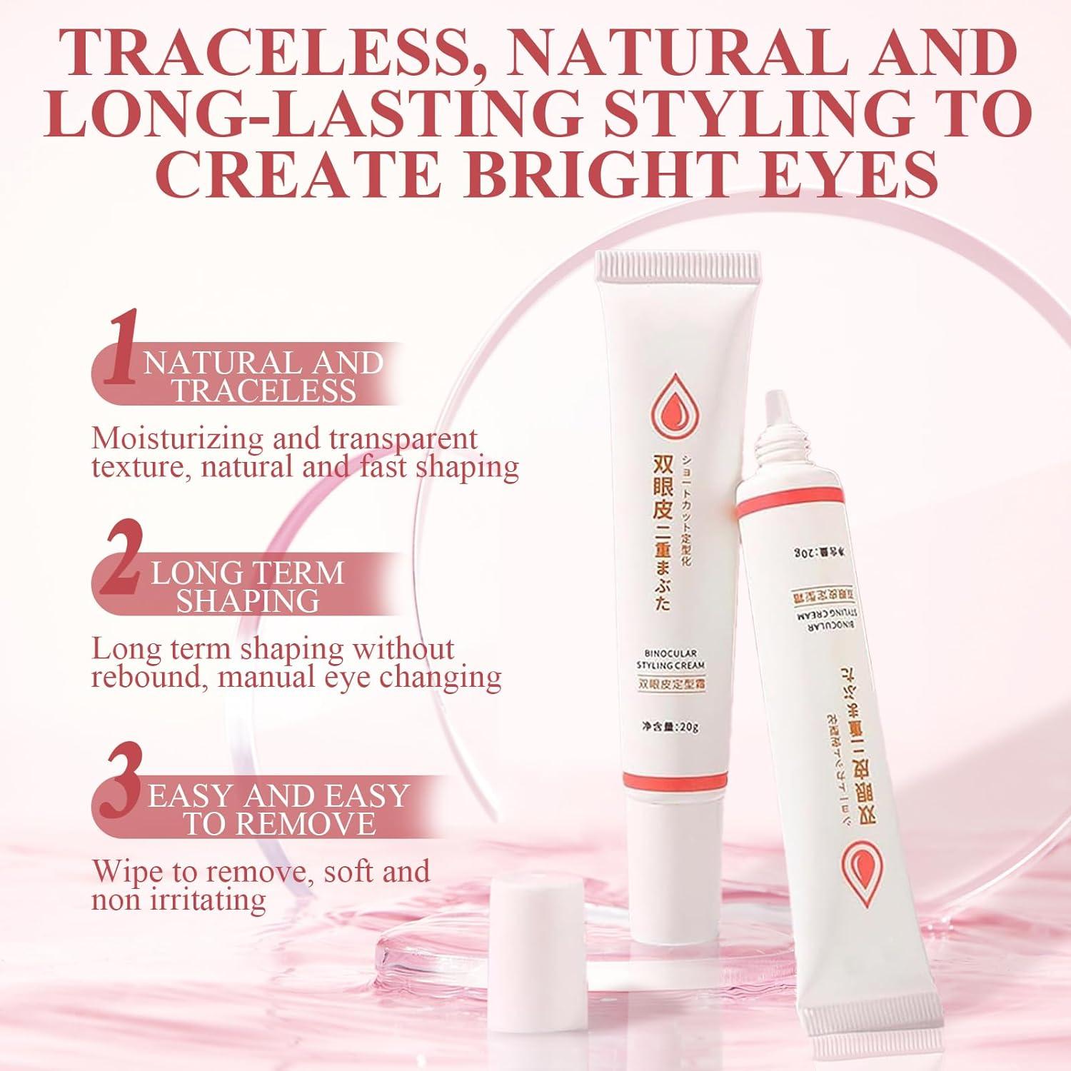 LINXINS Double Eyelid Styling Cream Double Eyelids Modeling Cream ...