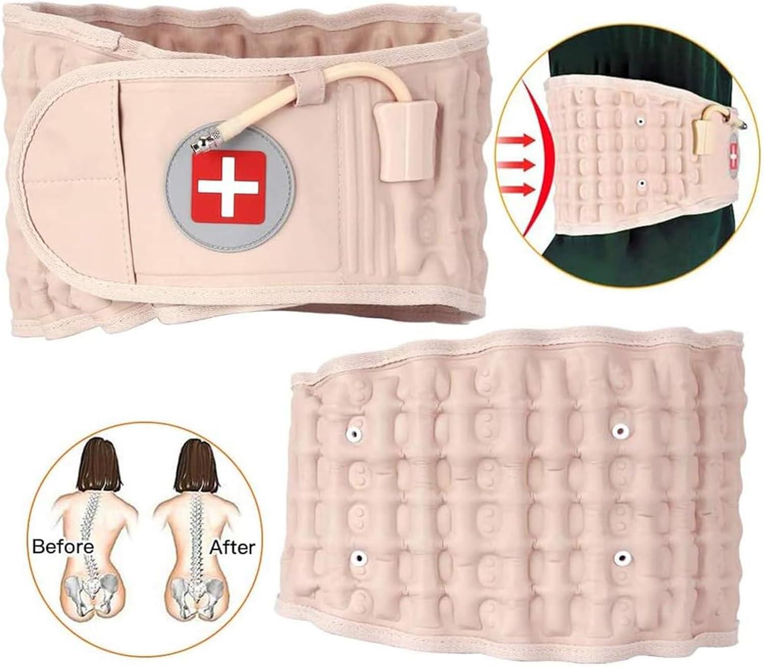 Buy Cusma Decompression Belts for Lumbar Support - Inflatable Spine Traction Device & Back ...