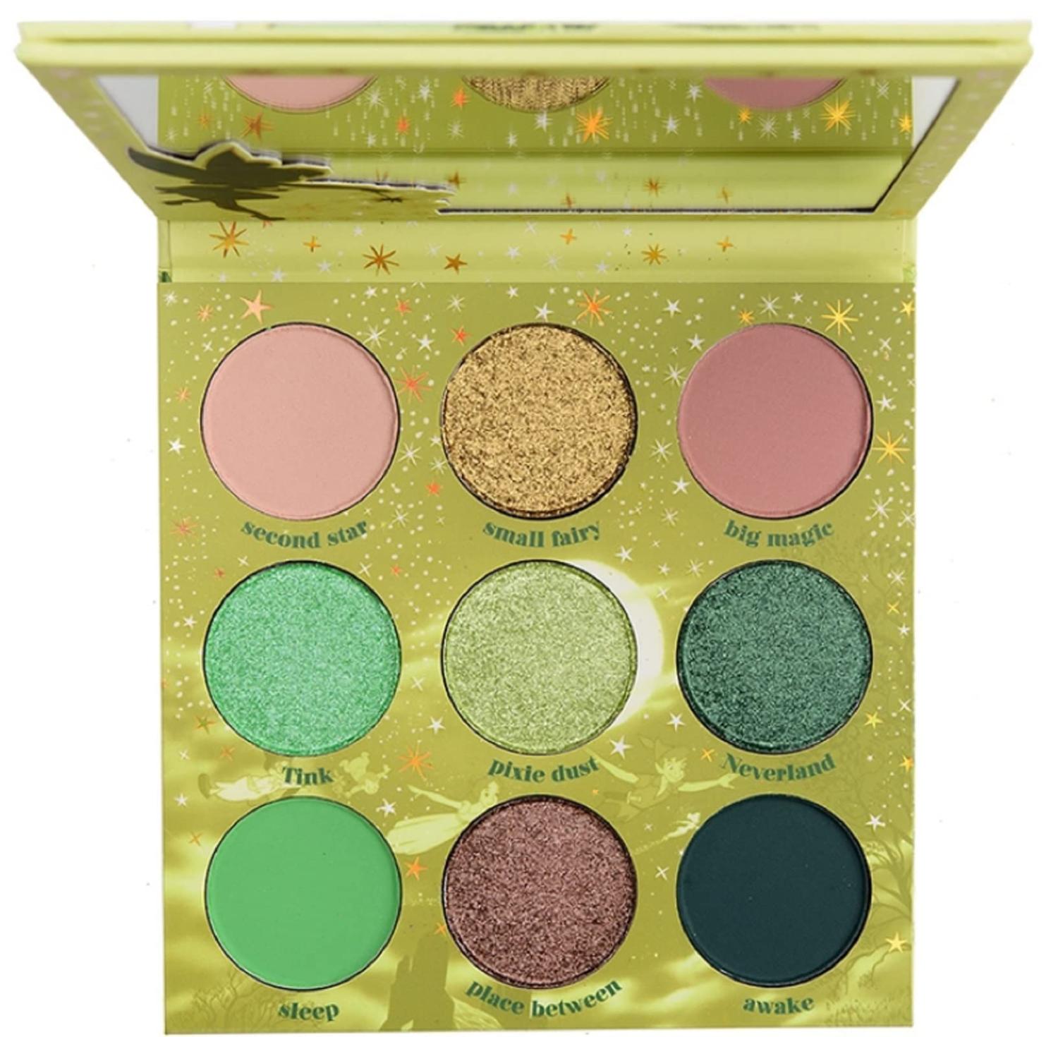 Colourpop Tinker Bell Eyeshadow Palette - Sprinkle a Little Magic in ...