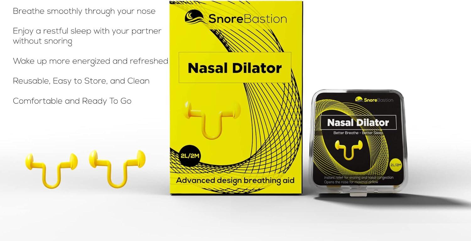 Snore Bastion Nasal Dilators - Reduce Snoring and Improve Breathing ...
