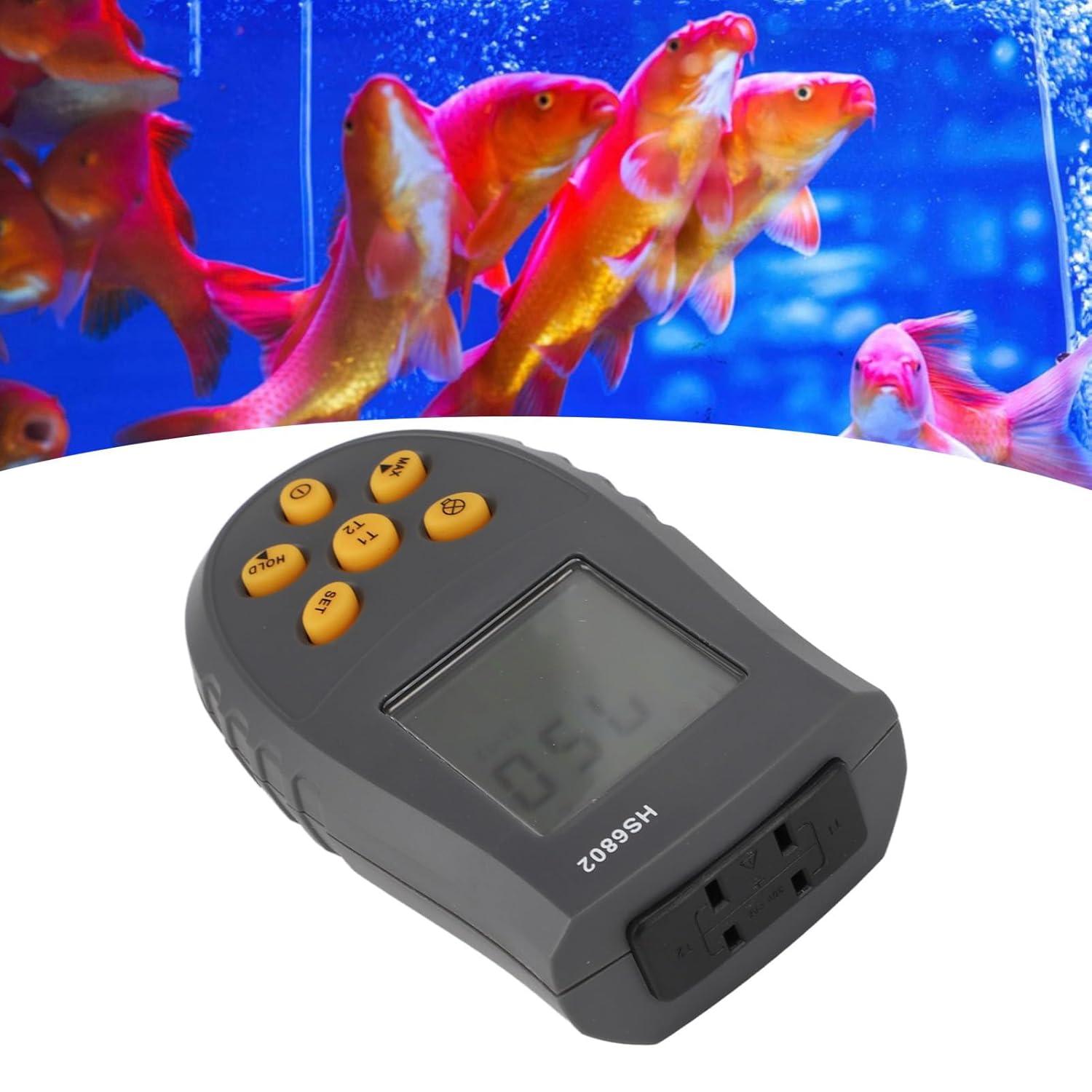 Buy HS6802 Digital Dual-Channel Thermometer - High Accuracy LCD ...