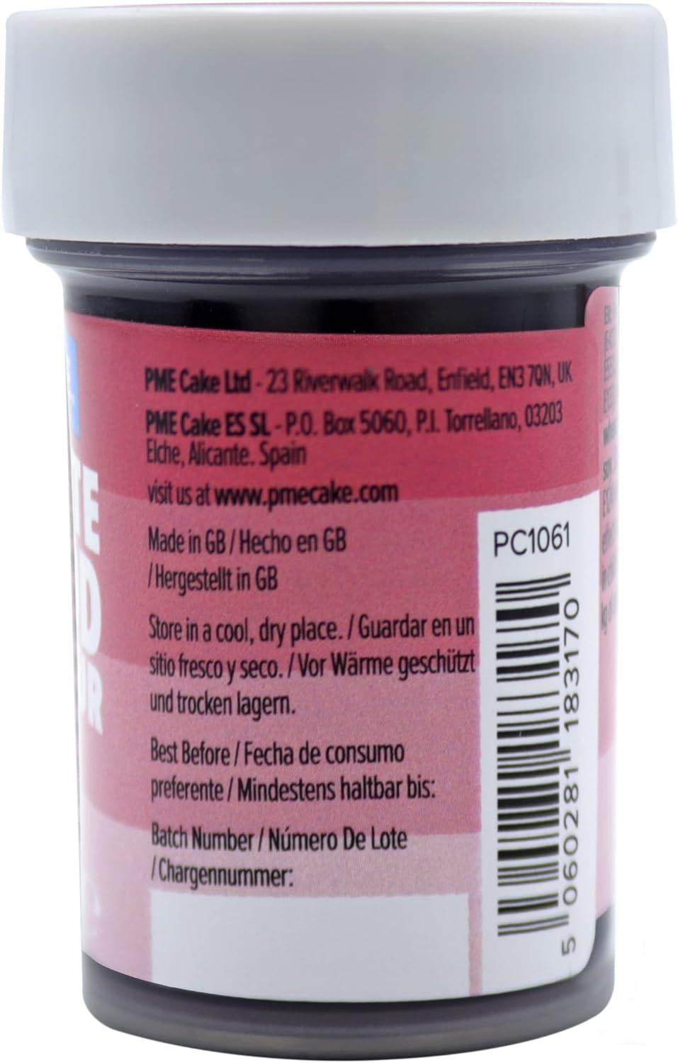 PME Paste Colour Plum Pink 25g - vibrant pink icing color (Pack of 1 ...