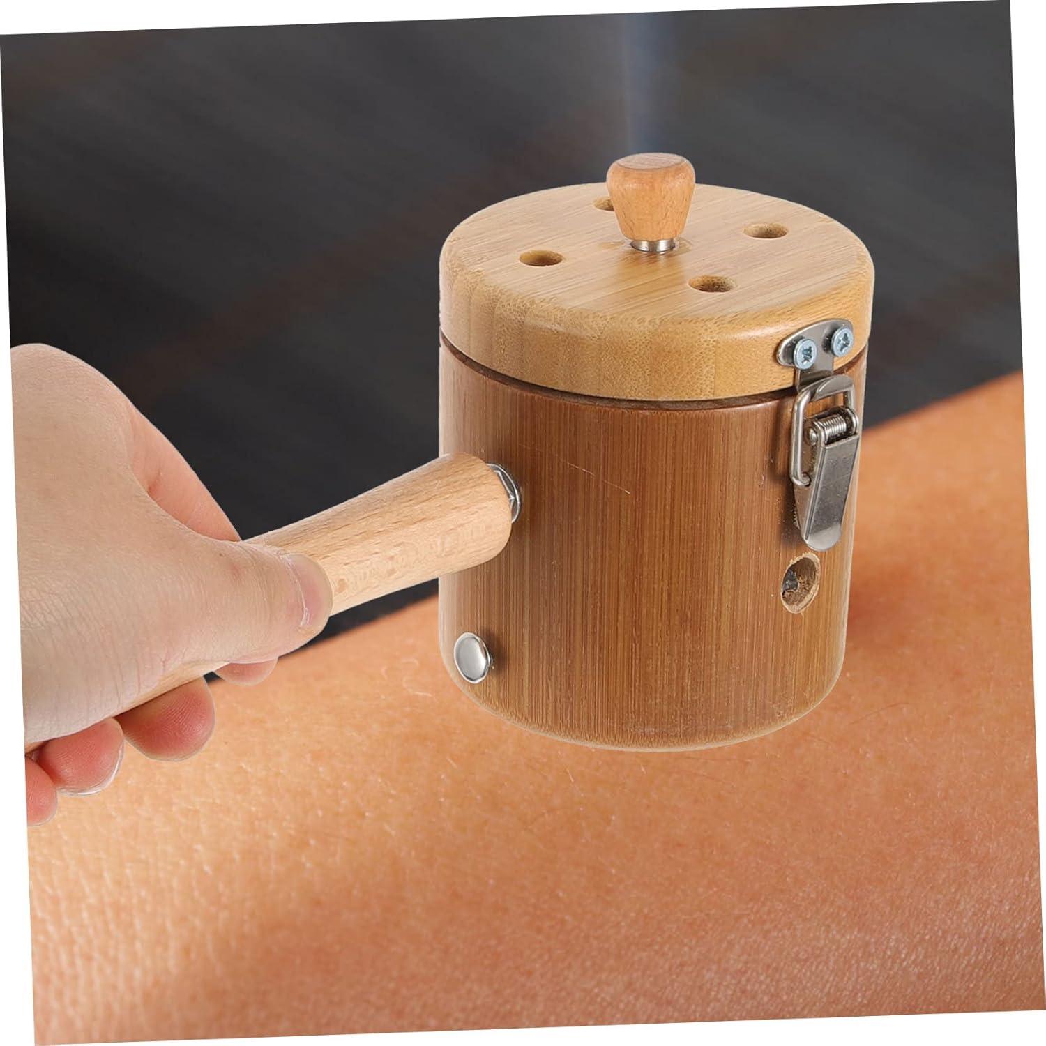 Goohochy Portable Moxibustion Box Set - Handheld Moxa Device with ...
