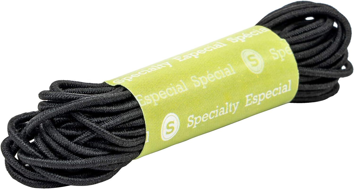 SINGER 73959 Round Elastic Cord - 5 Yards, Black | Flexible Stretch ...