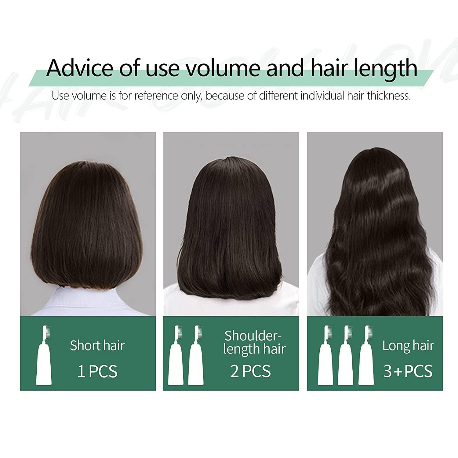 HJL Silver Hair Dye | Permanent Ammonia-Free Color with Comb Applicator ...