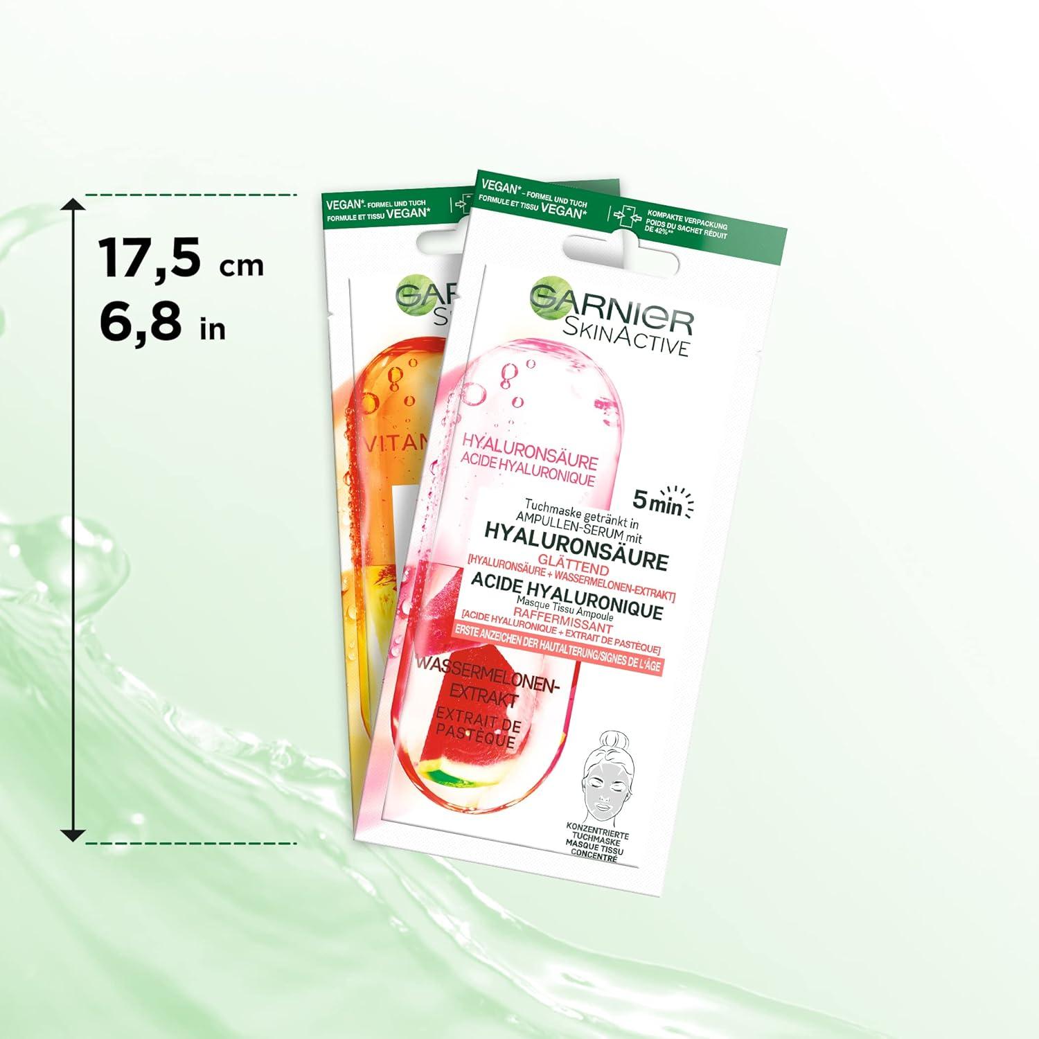 Shop Garnier Sheet Mask Set - Hydra Bomb Nutri Bomb & SkinActive | 12 ...