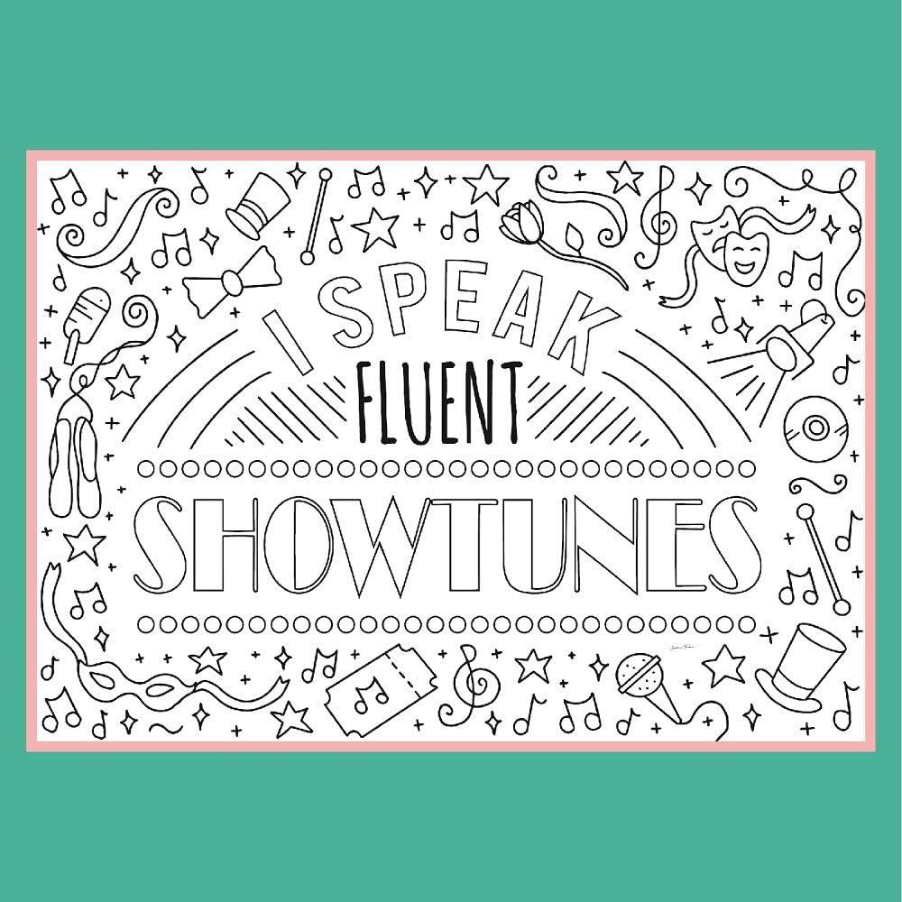 theater coloring pages for kids