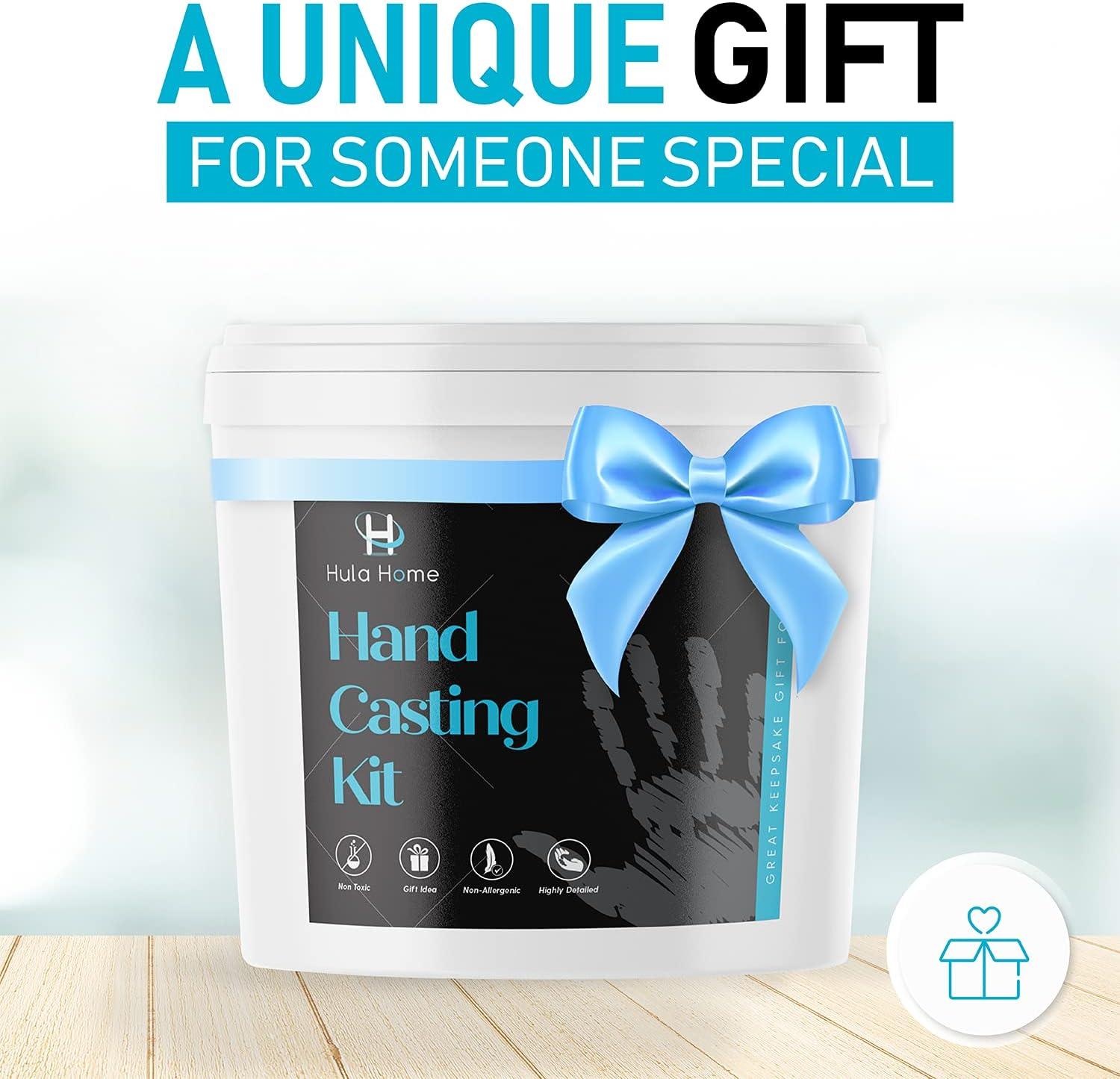 XL DIY Hands Casting Kit for Up to 6 People | Statue Molding Kit with ...