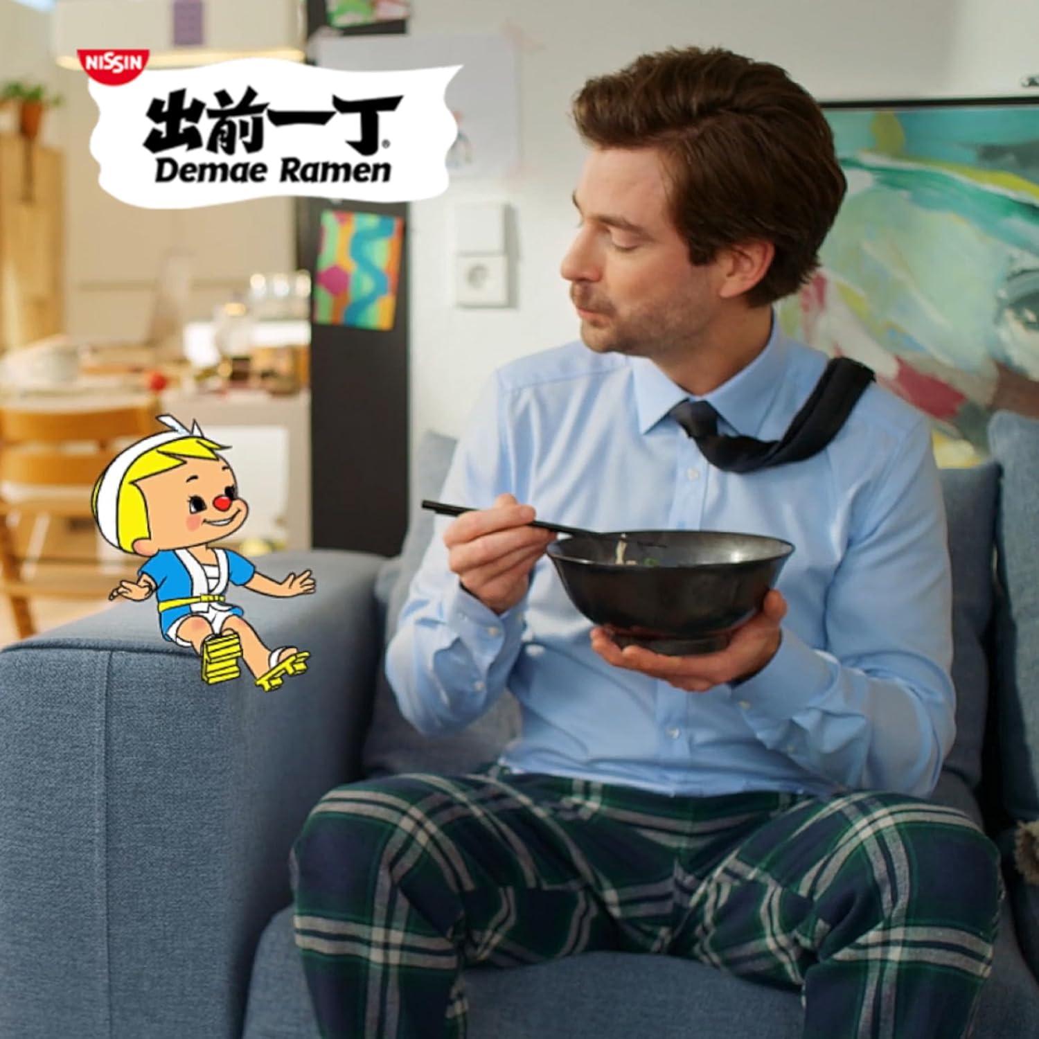 Nissin Chicken Demae Ramen Instant Noodles 10x100g | Buy Now with ...