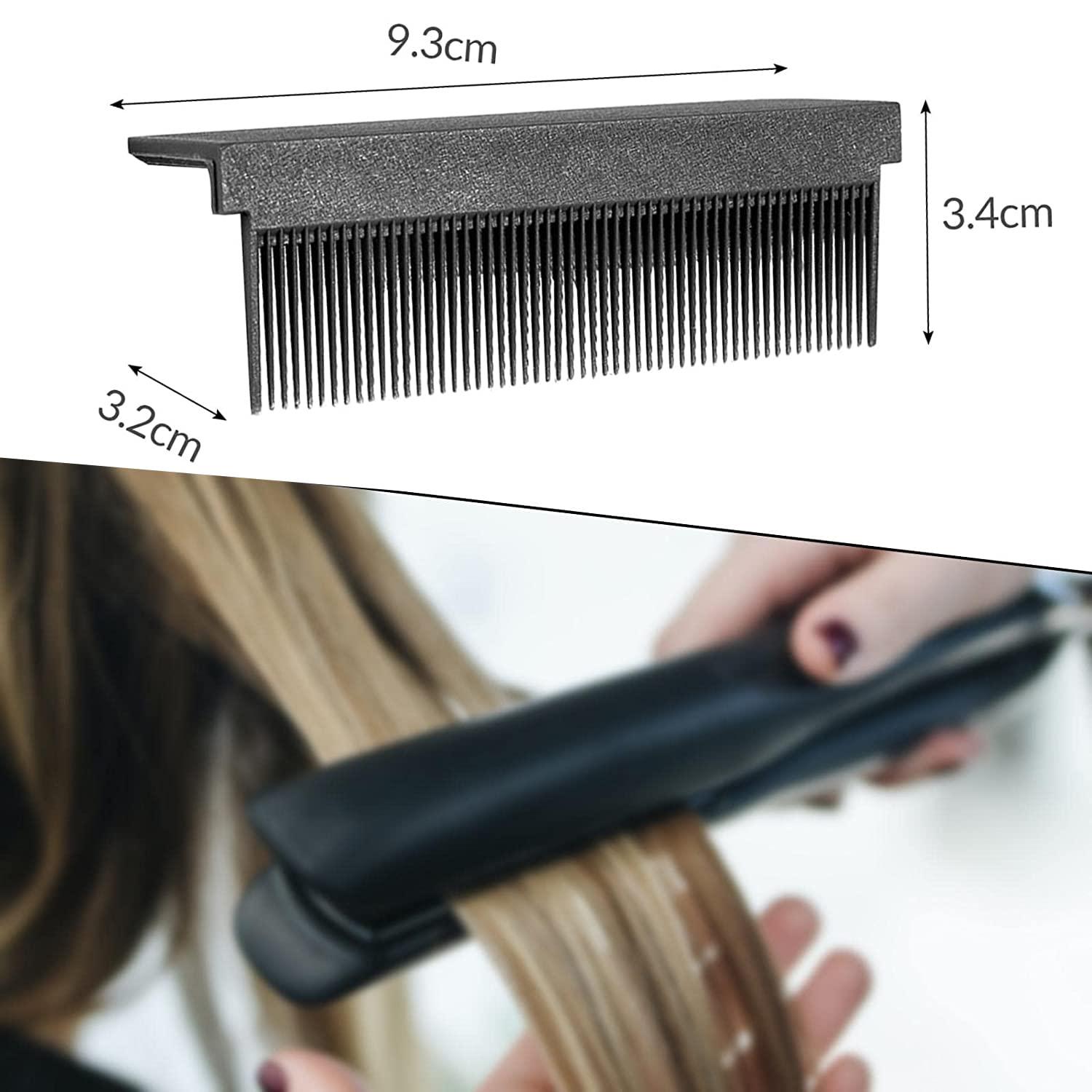 2 PC Flat Iron Combs Attachment for Hair Straightening - DIY ...