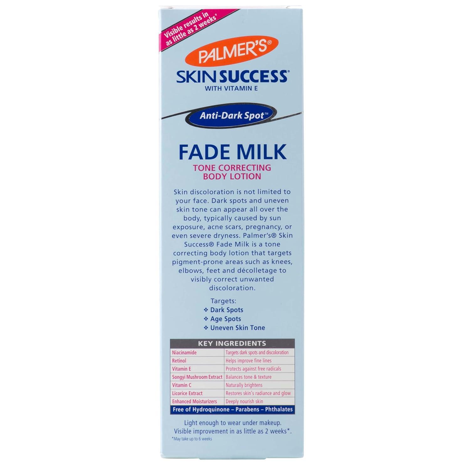 Palmers Skin Success Eventone Fade Milk 250ml - Even Skin Tone & Dark ...