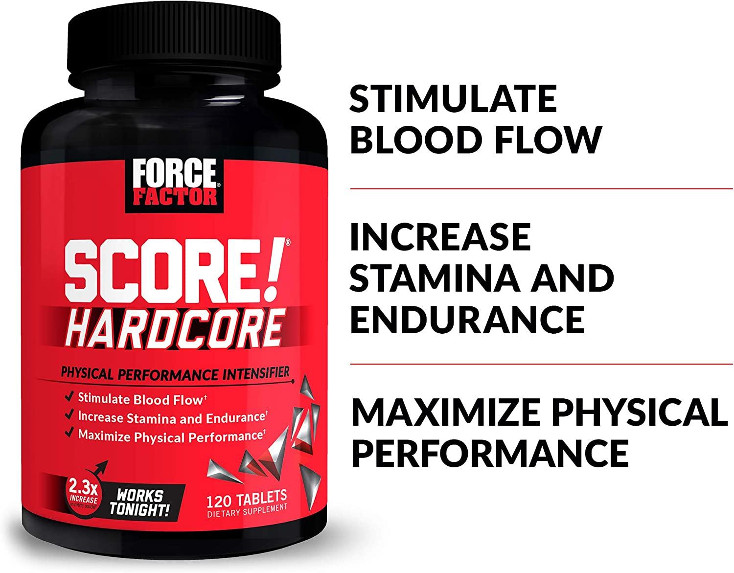 GoSupps.com - Force Factor SCORE! Hardcore Performance and Libido ...
