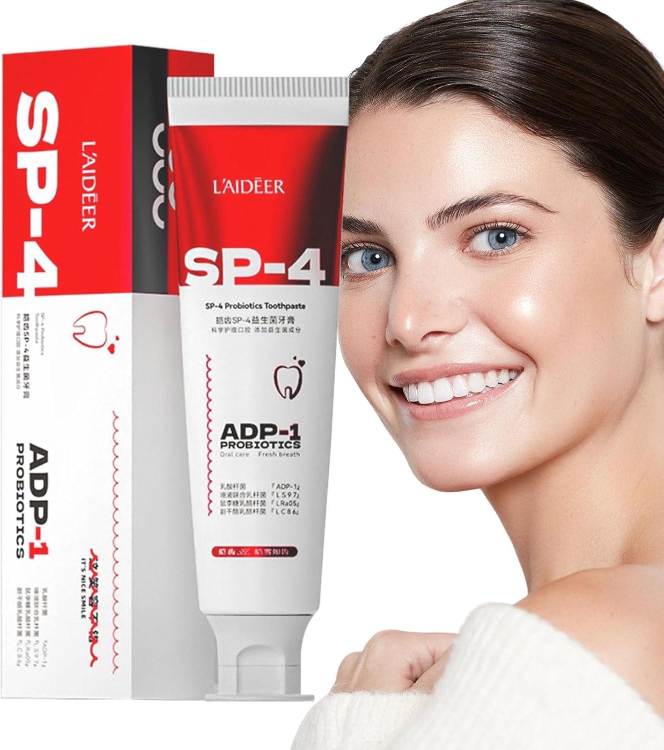 Yayashi SP-4 Probiotics Brightening Toothpaste 120g - Fresh Breath ...