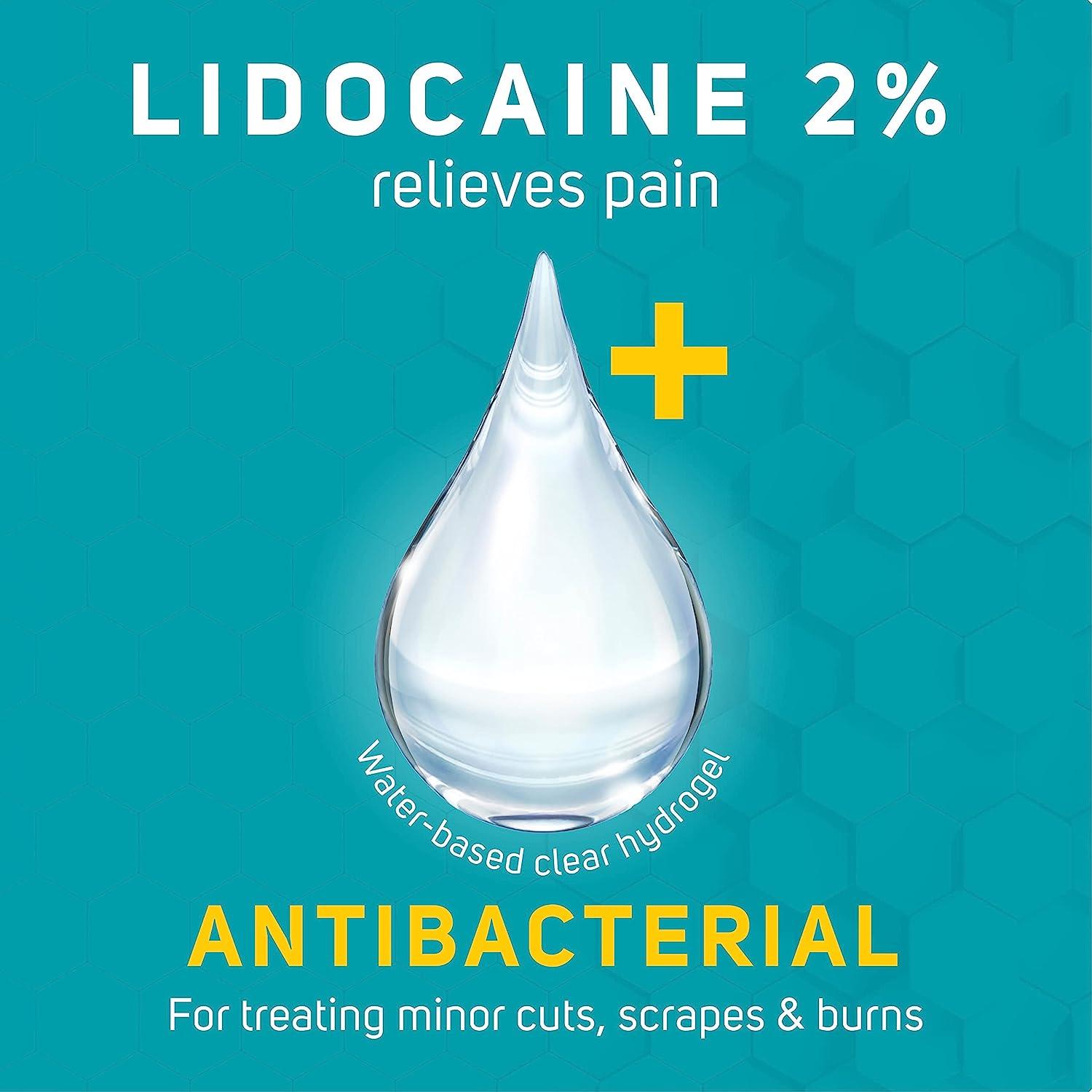 Care Science Antibacterial Wound Gel with Lidocaine 1 oz - Pain Relief ...