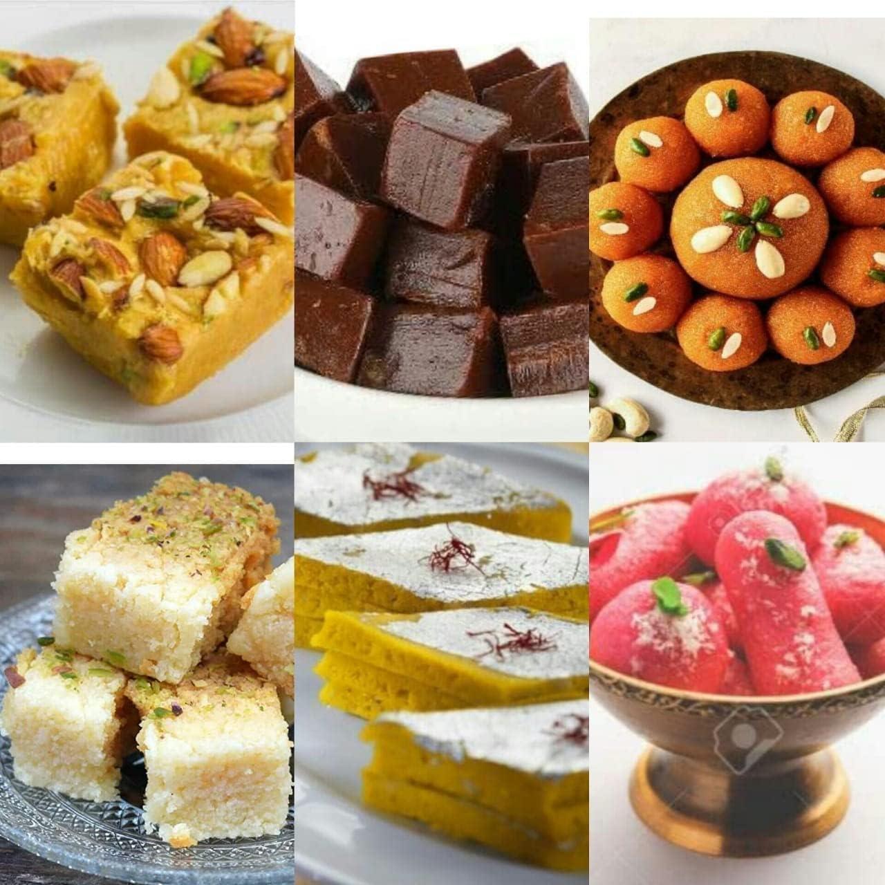 Festival Special Premium (Mixed Mithai 400g) Delicious Indian ...