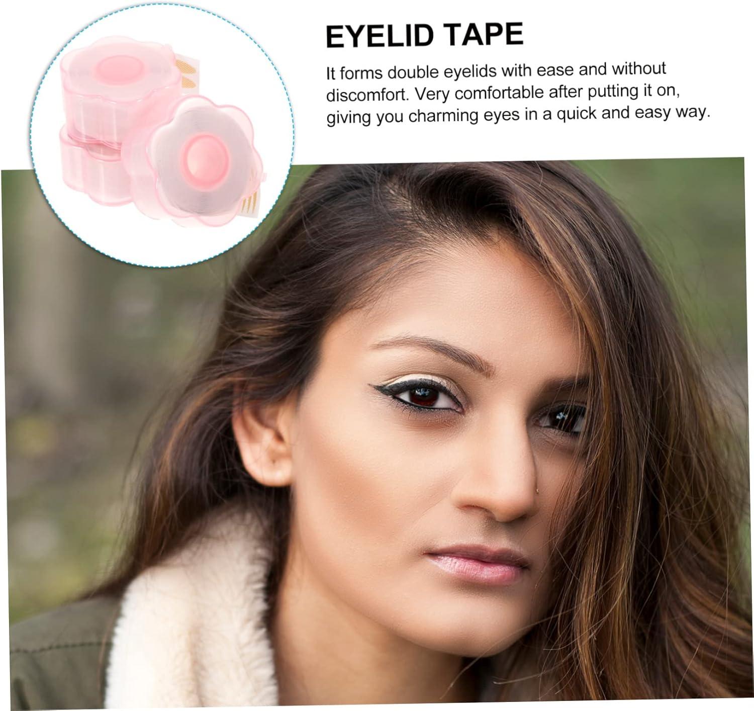 MAGICLULU 3 Rolls Lace Double Eyelid Sticker Double Eyelid Tape Droopy ...