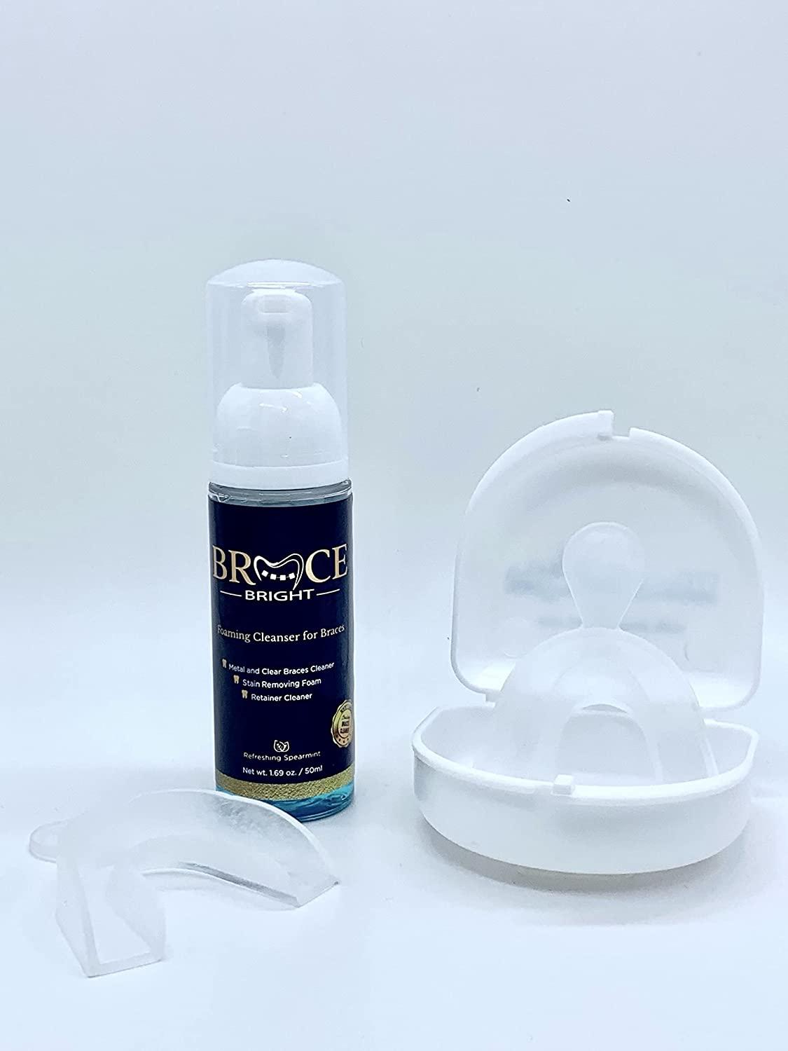 BraceBright Foam Cleanser: For Metal, Clear & Ceramic Braces | Teeth ...