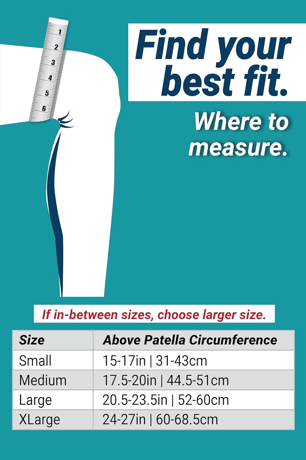Buy OS1st QS4 Compression Quad/Hamstring Sleeve - X-Large ITBS Support ...