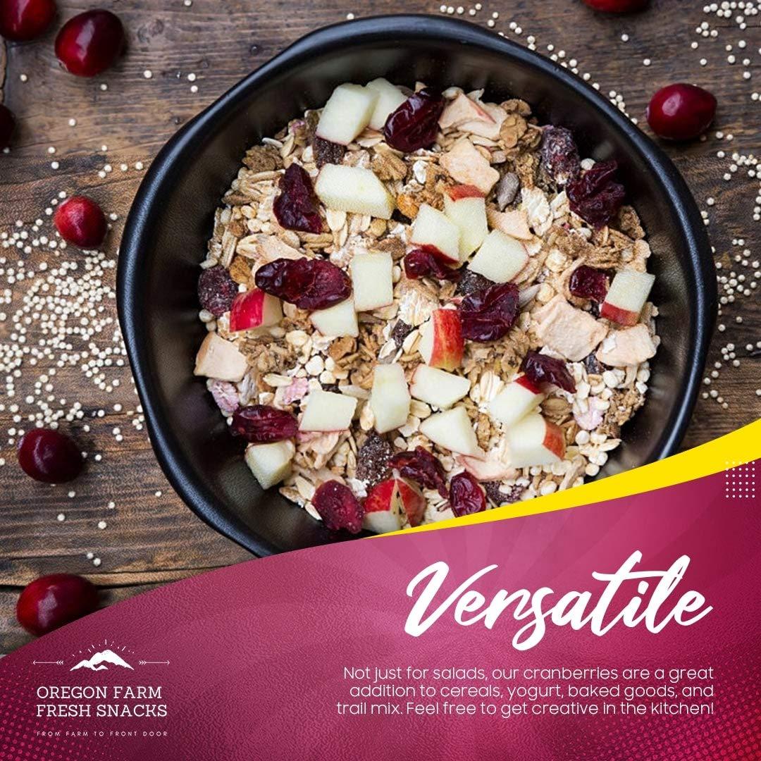 Oregon Coast Cranberries - Sweet & Juicy Dried Cranberry Snack - 2lb ...