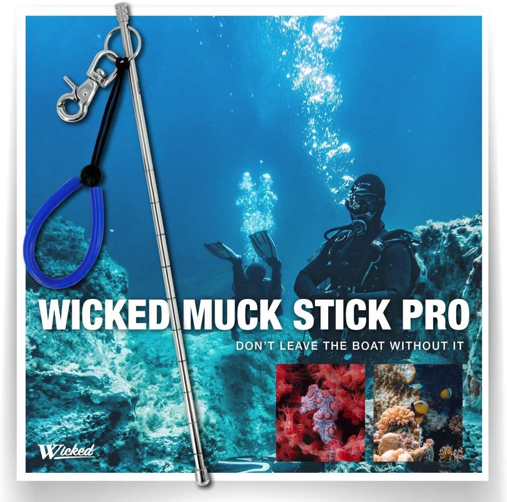 WICKED Muck Stick Pro Pointer Stick | Precision Forged Stainless Steel ...