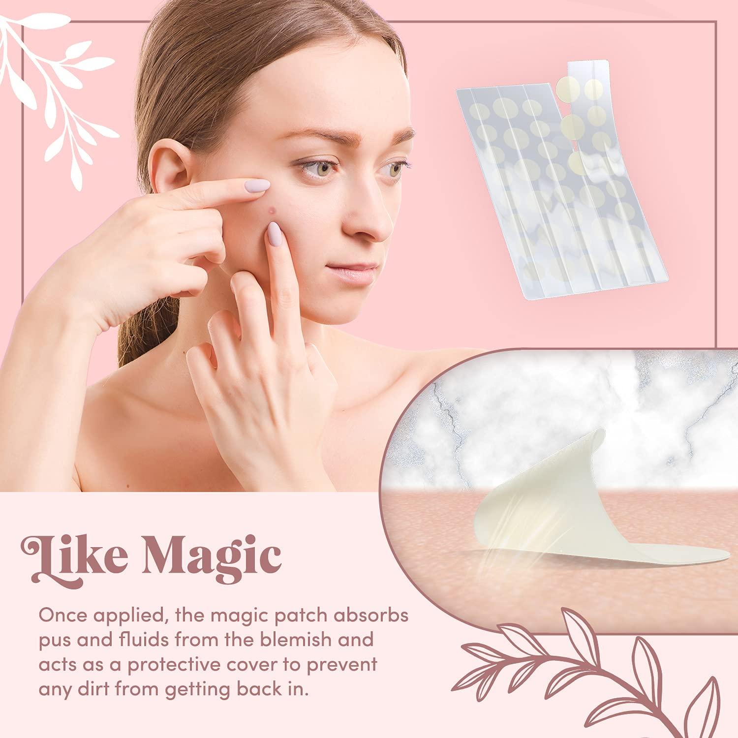 Magic Patch 112 Pack - Hydrocolloid Acne Pimple Spot Treatment Dots ...