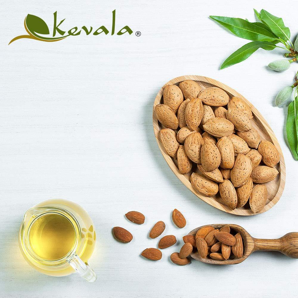 Kevala Sweet Almond Oil 1/2 Gallon - Premium Natural Oil for Skin and ...