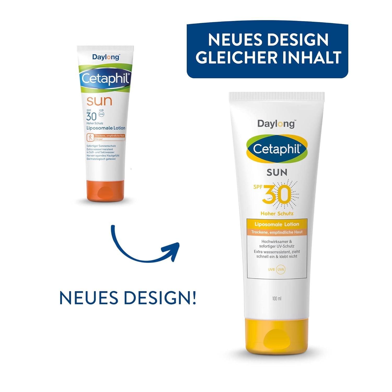 Cetaphil Sun Liposomal Sun Lotion SPF 30 - Dermatological Protection ...