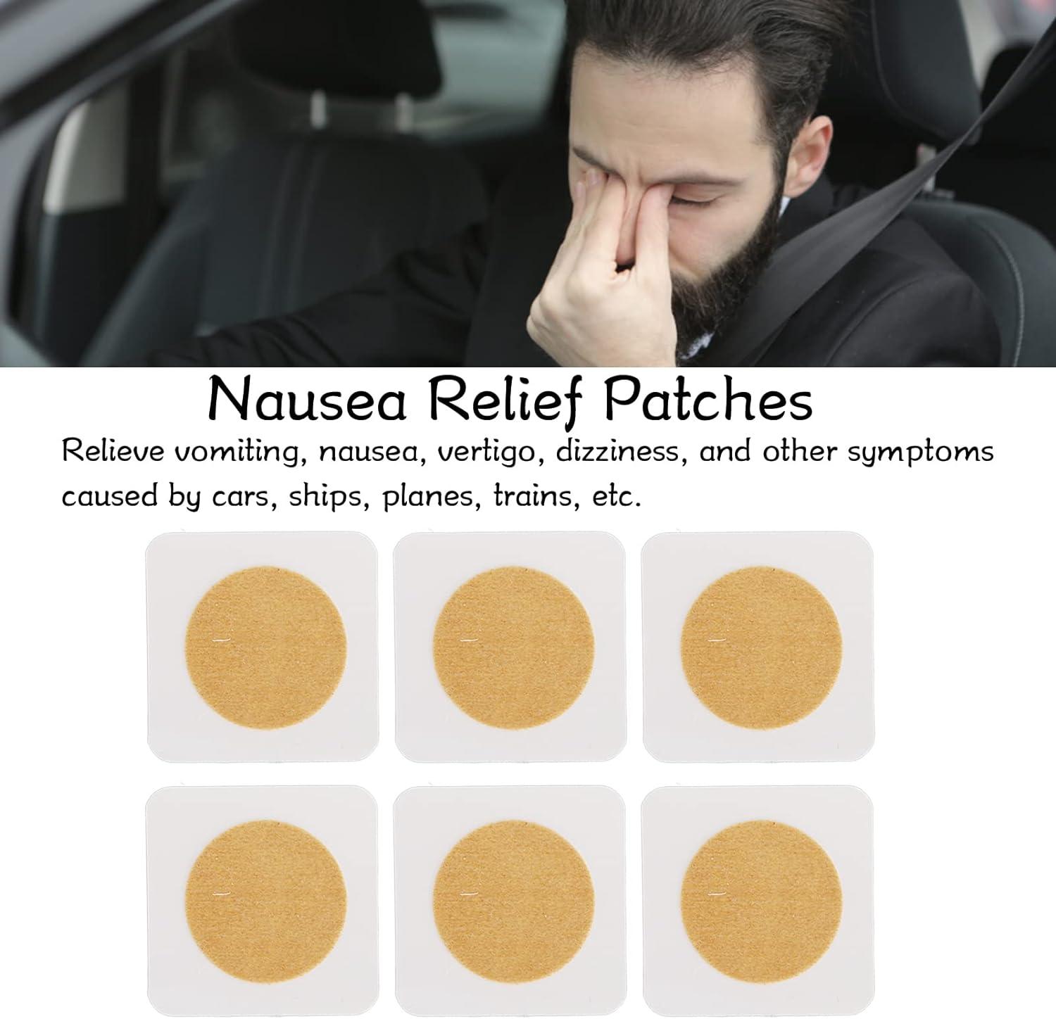 Fast-Acting Car Motion Sickness Relief Patch - Airsickness Relief ...