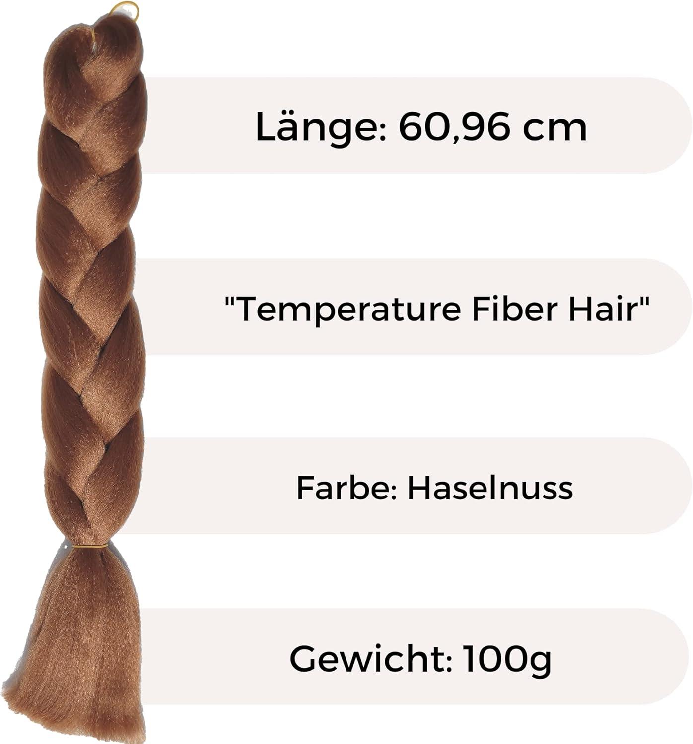 Synthetic Hair for Braiding in Hazelnut - Braids Extensions Rasta Hair ...
