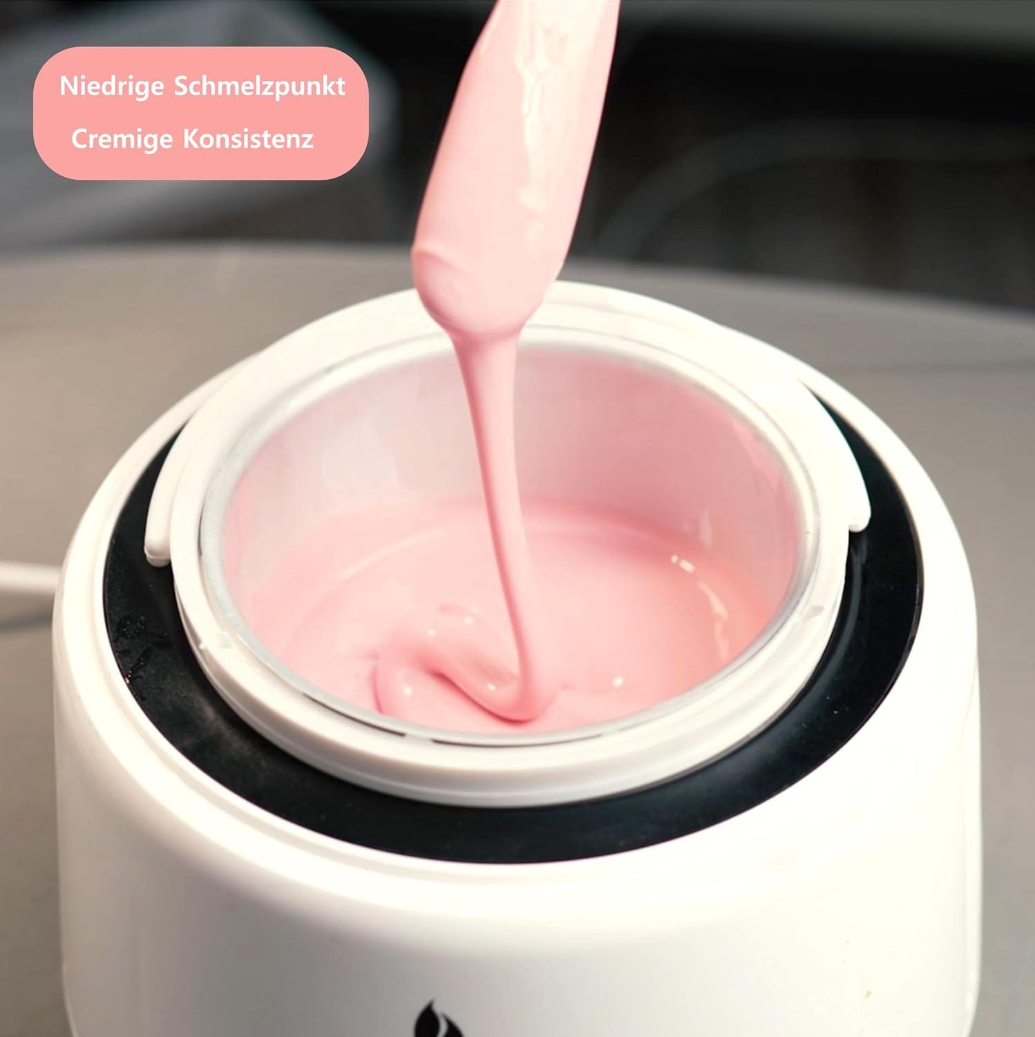 Dermawax 1 kg Pink Wax Pearls - No Strip Wax for Face Eyebrows Arms ...