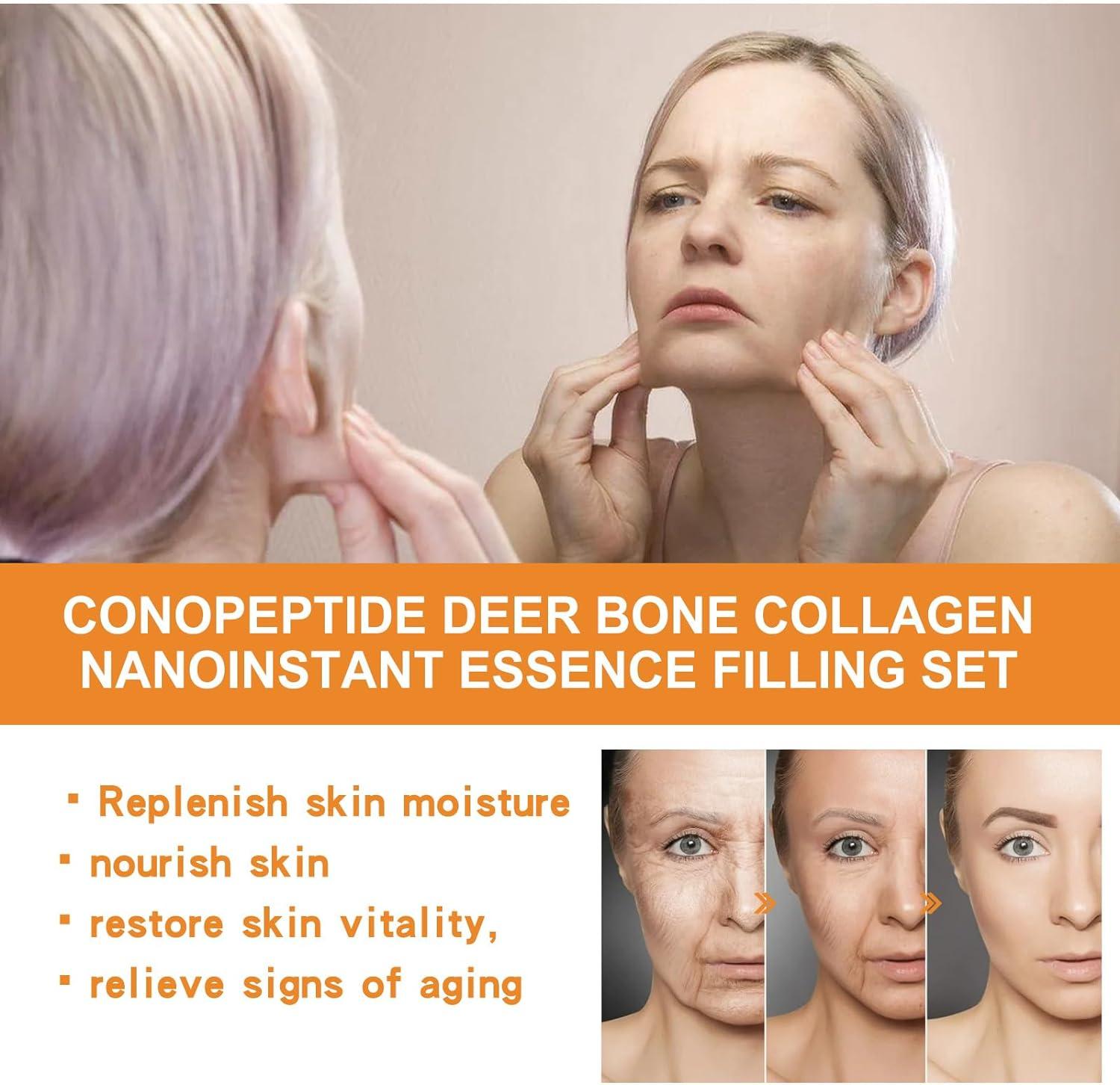 Identicalven Spiral Peptide Deer Bone Collagen Essence Kit Peptidew ...
