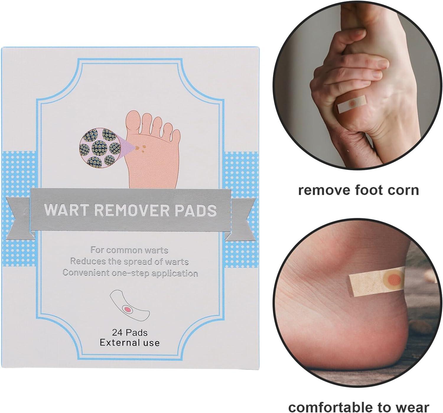 Artibetter 24Pcs Wart Remover Pads - Medicated Patches & Concealing ...