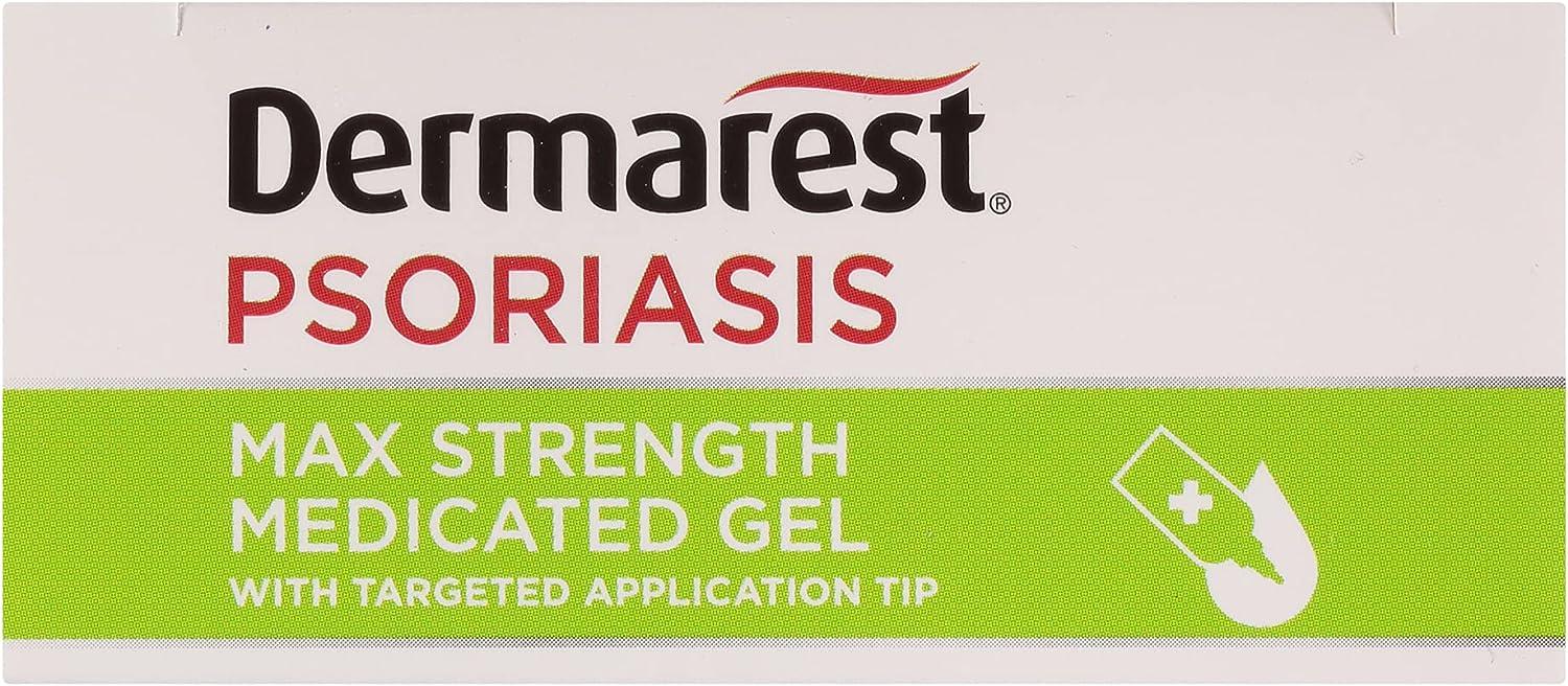 Dermarest Psoriasis Medicated Treatment Gel 4 oz (Pack of 6 ...