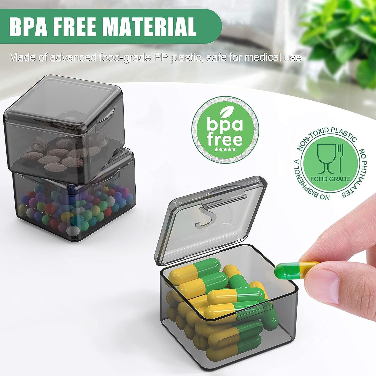 DOHIMGIO 30-Pack Stackable Plastic Organizer Containers with Lids ...