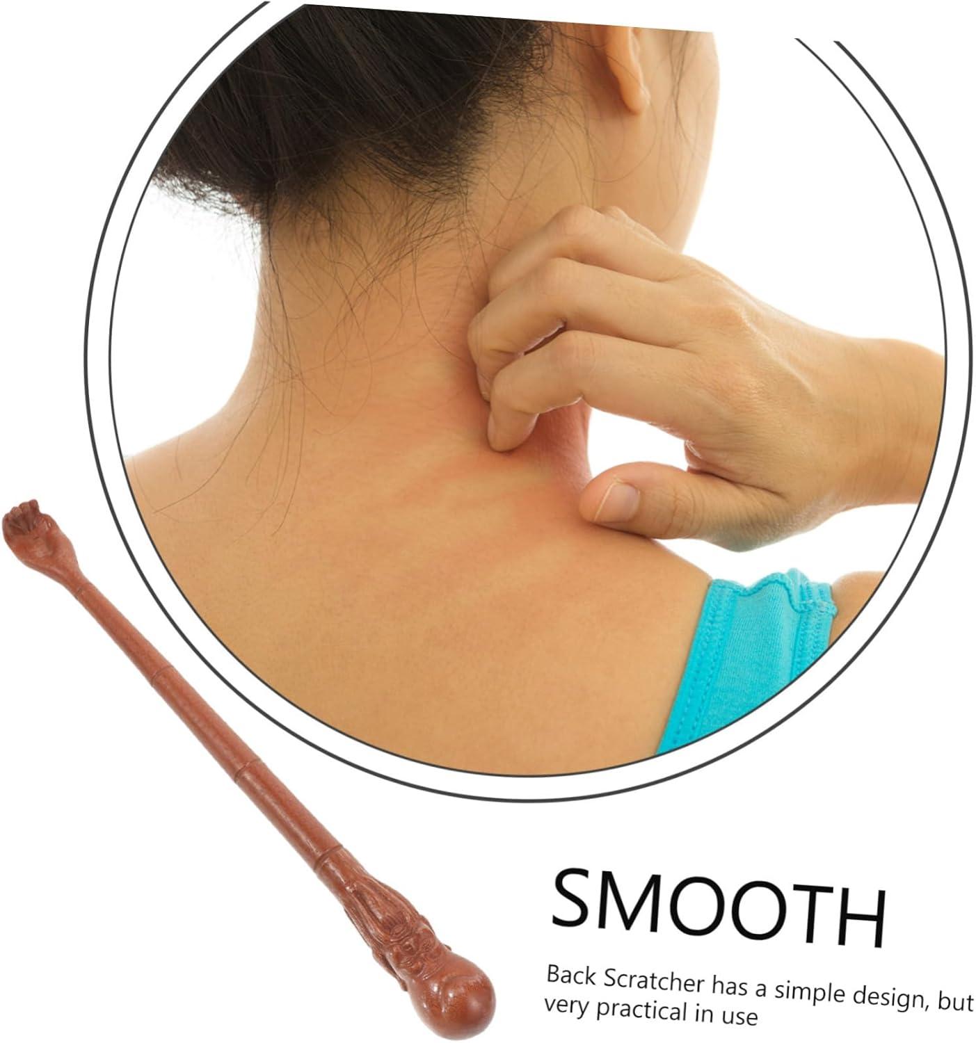 Collbath Old Man Back Scratch Hammer - Portable Wood Body Massager for ...