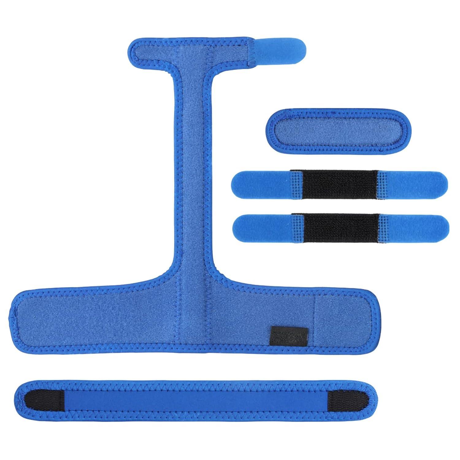 GOTOTOP Blue Finger Splint - Steel Protector for Tenosynovitis ...