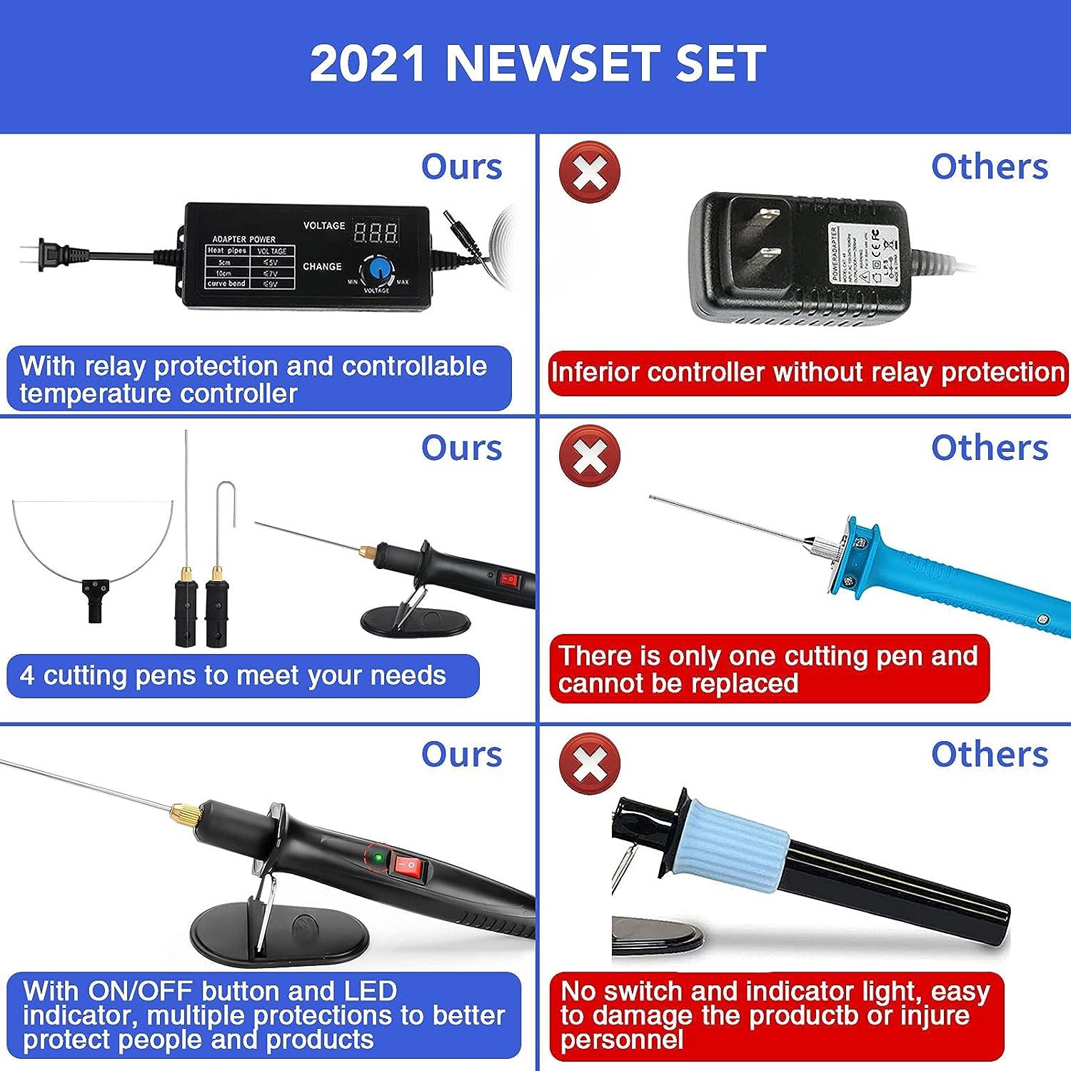 4 in 1 Foam Cutter Set With Digital Voltage Controller GOCHANGE ...