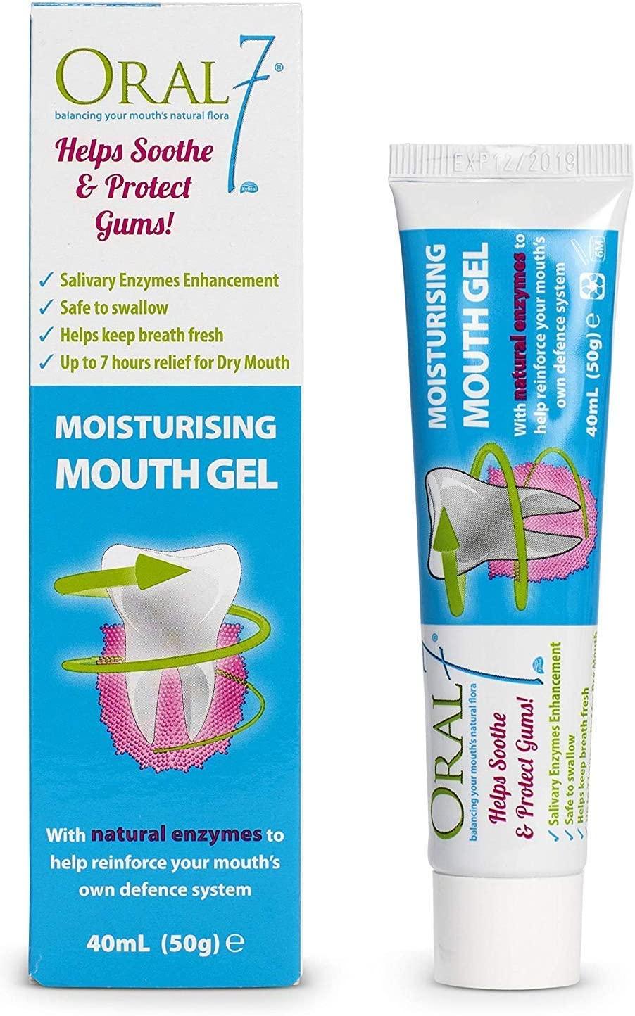 Oral7 Dry Mouth Gel with Enzymes | Lasting Relief for Dry Mouth ...