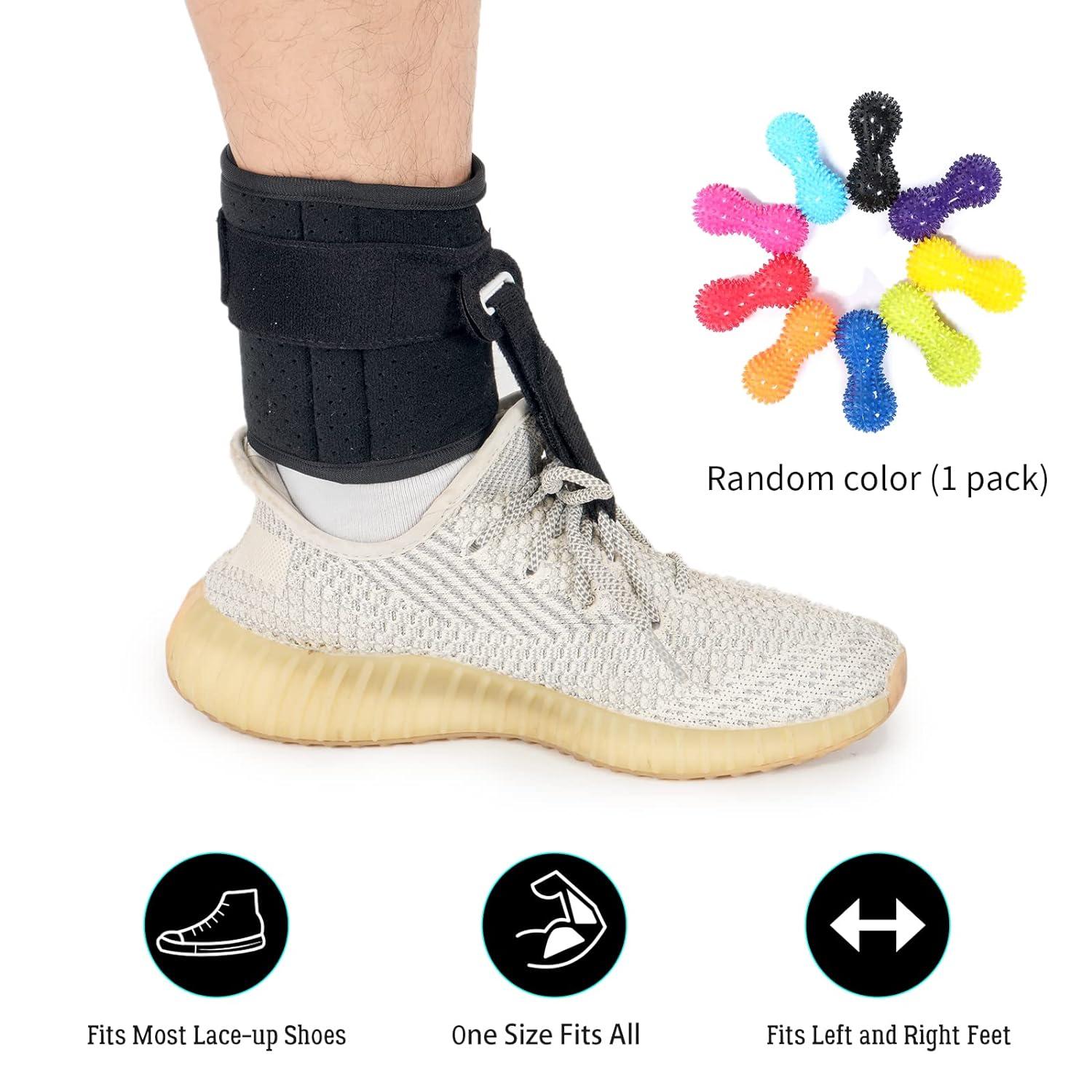 Tairibousy Foot Up AFO Brace - Adjustable Foot Drop Support for Men ...