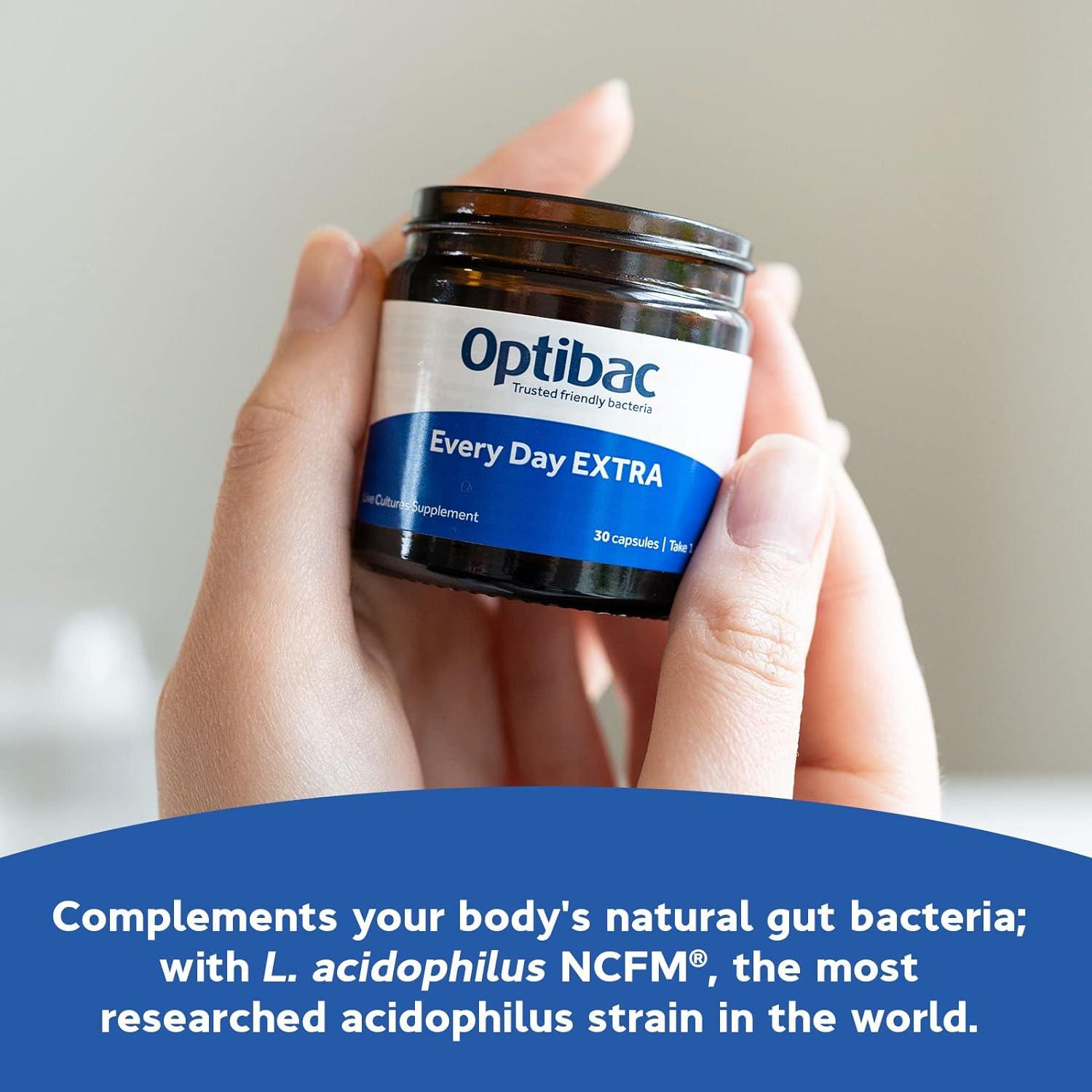 Optibac Probiotics Every Day Extra - High Strength Vegan Digestive ...