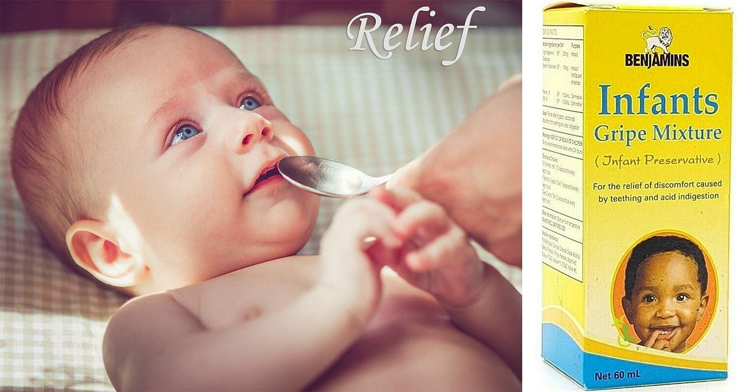 Benjamins Infants Gripe Water 60 ML - Natural Relief for Baby's ...
