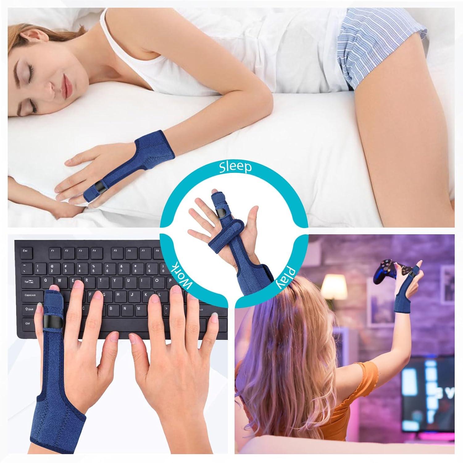 Adjustable Finger Rail Orthosis for Pain Relief | Improve Tenosynovitis ...